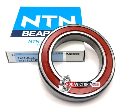 NTN 6013 LLU Deep Groove Ball Bearing, Rubber Sealed 6013 2rs 65x100x18 ...
