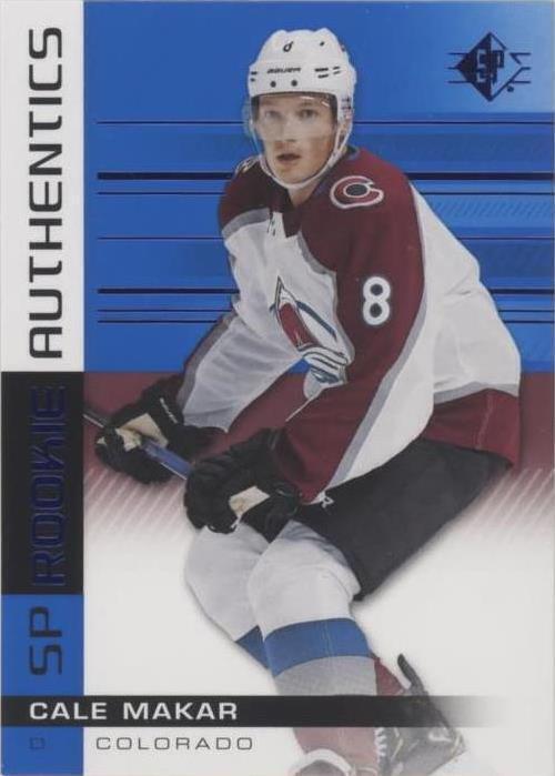 2019-20 SP - SP Rookie Authentics Cale Makar #114 Blue (RC) for sale ...