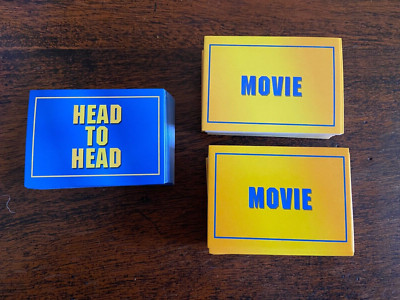 Blockbuster Party Game Movie Trivia Movie & Head to Head Cards (0-2 | eBay