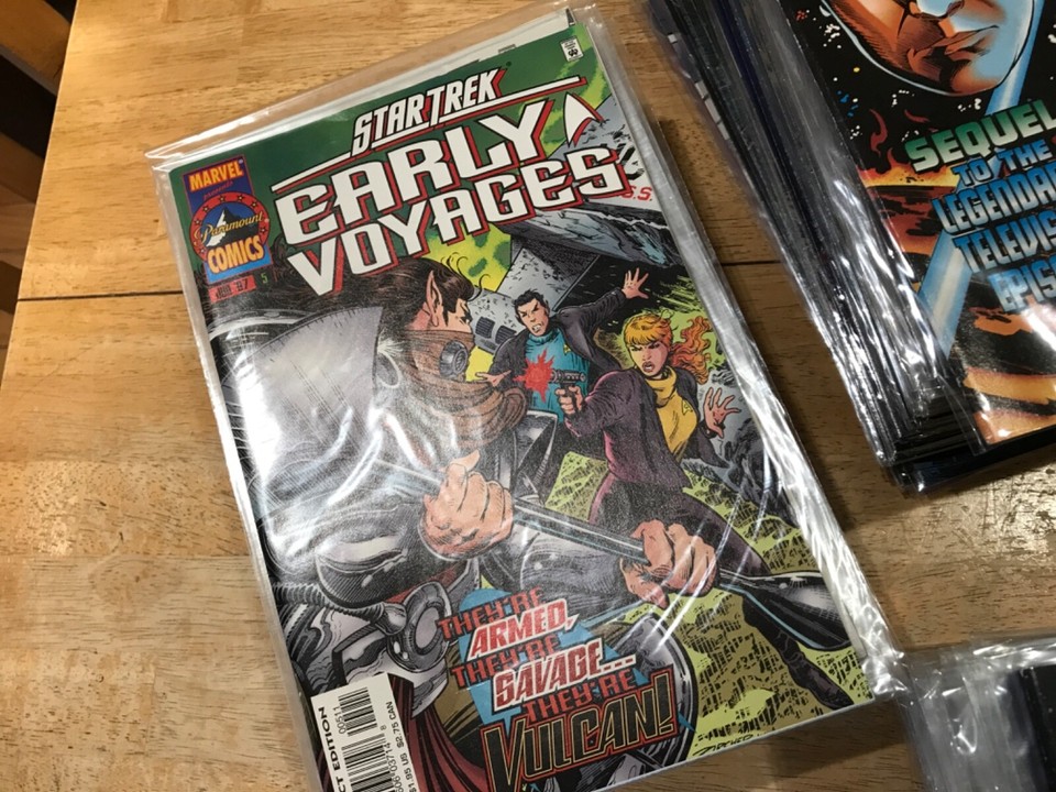 Huge Lot, Star Trek Comics, over 300 Individual comics 90s up, all ...
