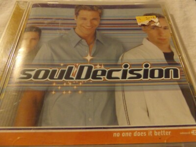 CD Soul Decision No One Does It Better 11 Songs and Lyrics 2000 ...