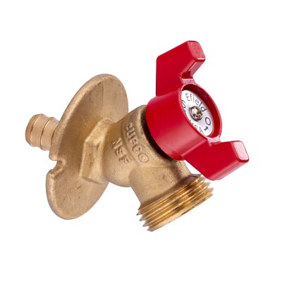 EFIELD Outdoor 1/4Turn Pex Sillcock Faucet/ValveBibb 1/2" or 3/4"Pex ...
