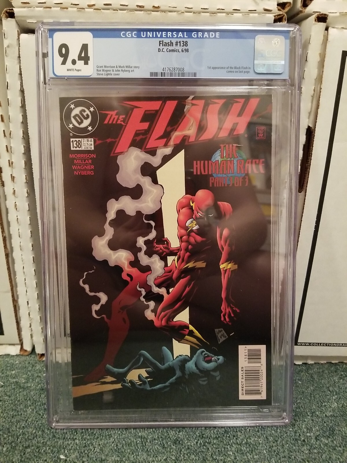 The Flash #138 CGC 9.4 1st Appearance Black Flash DCEU Movie | eBay