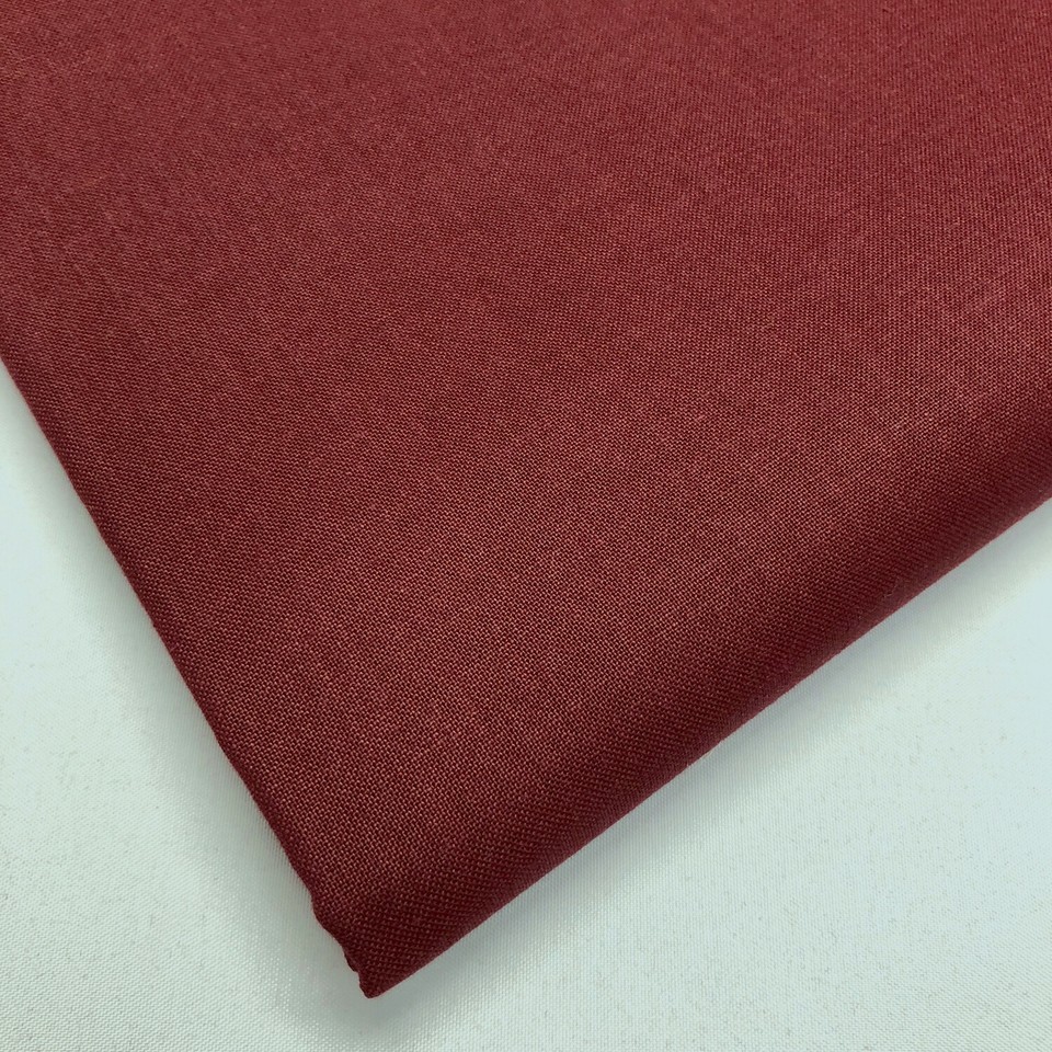 `100% Pure Cotton Solid Plain Coloured Craft Fabric over 50 Colours ...