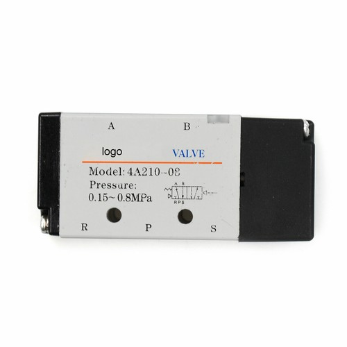 4A210-08 Pneumatic Valve AirTAC 5way 2 Position Single Air Piloted 1/4 ...