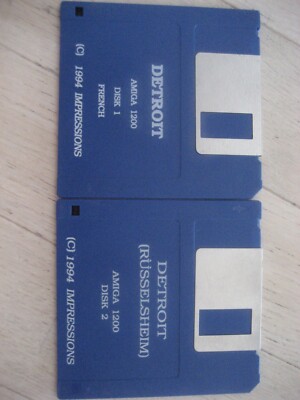 disquettes de jeu amiga detroit amiga 1200 | eBay