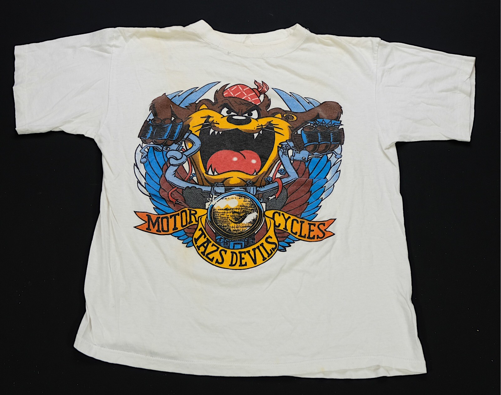 Rare Vintage Taz Taz’s Devils Motorcycles Looney Tune… - Gem
