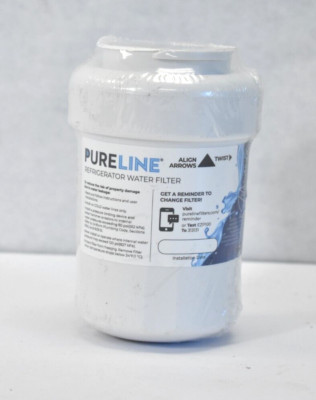 PureLine PL-100 Refrigerator Water Filter Replacement Cartridge For PL ...