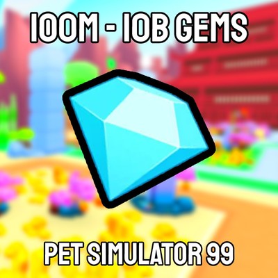 Pet Simulator 99 | 💎 CHEAPEST GEMS💎 | 100M - 5B Diamonds | PET SIM 99 ...