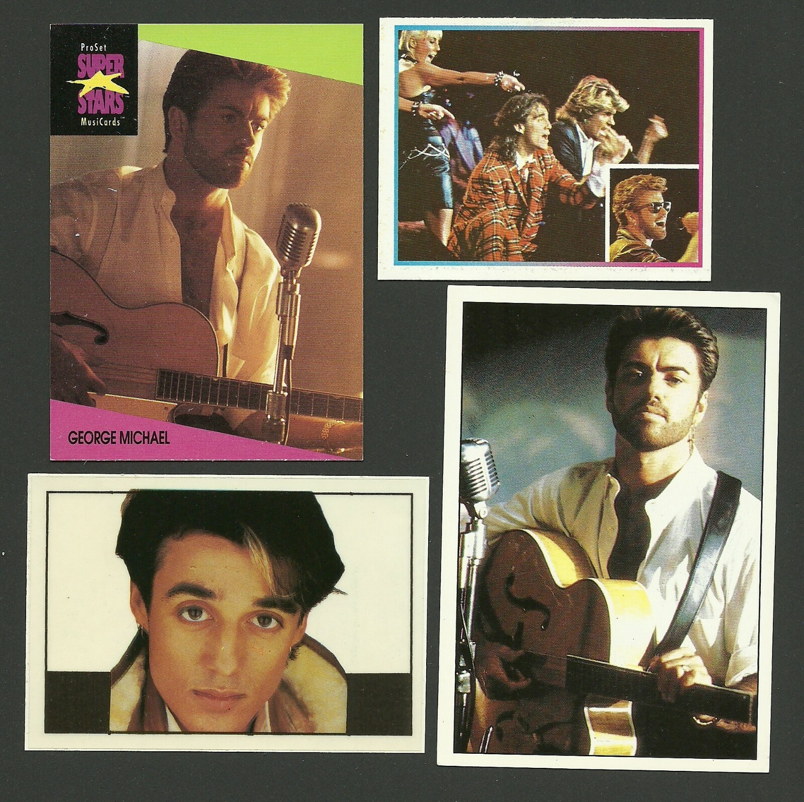WHAM George Michael Andrew Ridgeley Fab Card Collection AE | eBay