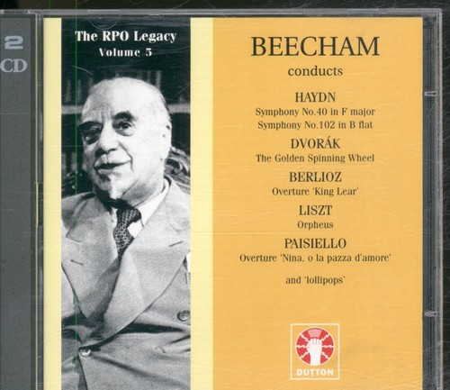 Thomas Beecham Rpo Legacy Volume Five double CD Germany Dutton ...