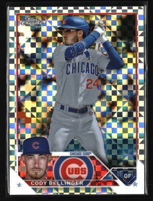 2023 Topps Chrome - X-Fractors - #21 Cody Bellinger - Chicago Cubs | eBay