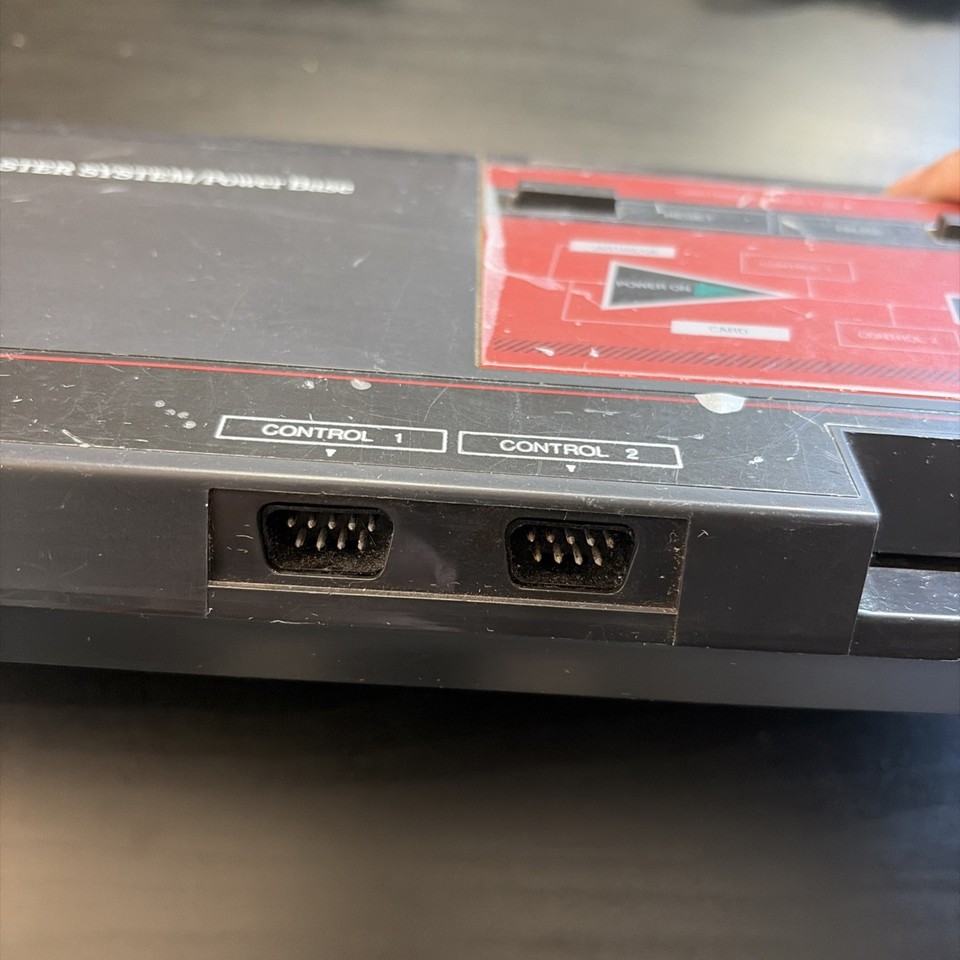 SEGA Master System Video Game Console With 4 GAMES! | eBay