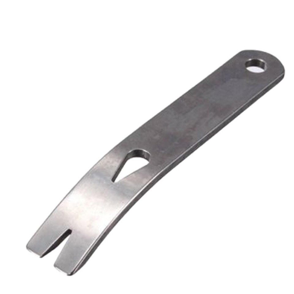 Multifunction Stainless Steel Crank Crowbar Mens Outdoor Camping Hiking ...