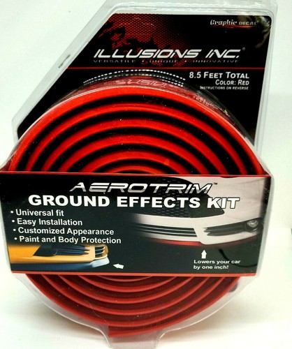 Ground Effects Kit RED , 8.5 Feet Body Kit | eBay