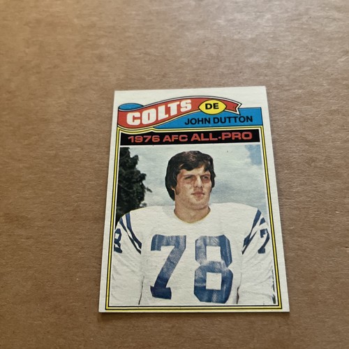 1977 Topps John Dutton Baltimore Colts 410 Free Shipping | eBay