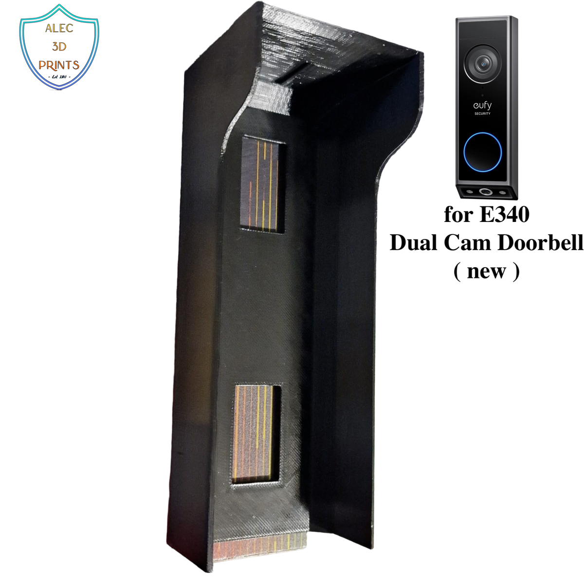 E340 Eufy Security Video Doorbell E340, Dubbele Camera Met Delivery