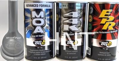 BG 44K PLATINUM EPR MOA - Complete Oil Change Package with Funnel Free ...