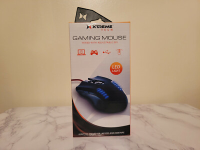 Xtreme Tech Gaming Mouse Wired w/Adjustable DPI 6-button Plug-n-Play | eBay