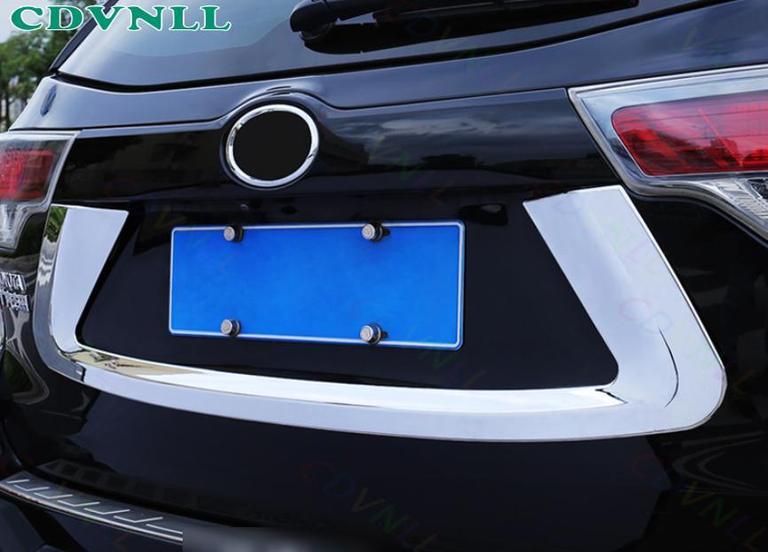 For Toyota Highlander 2014-2019 Chrome Style Rear Tailgate Trunk Lid ...