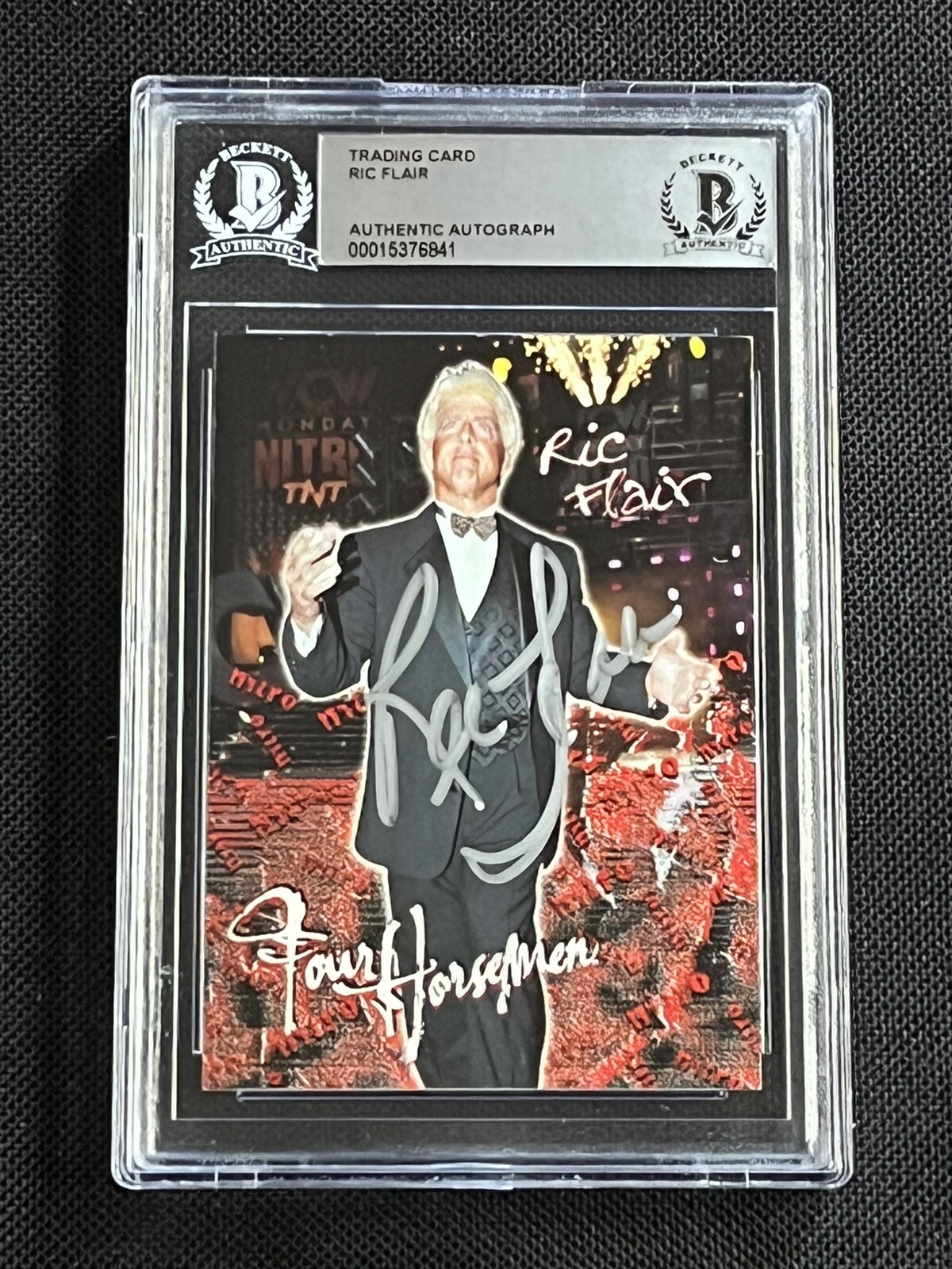 1999 Topps WCW/nWo Nitro - Authentic Signatures Ric Flair (AU) for sale ...