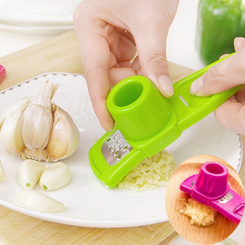 Multifunction Stainless Steel Pressing Garlic Slicer Cutter Shredder ...
