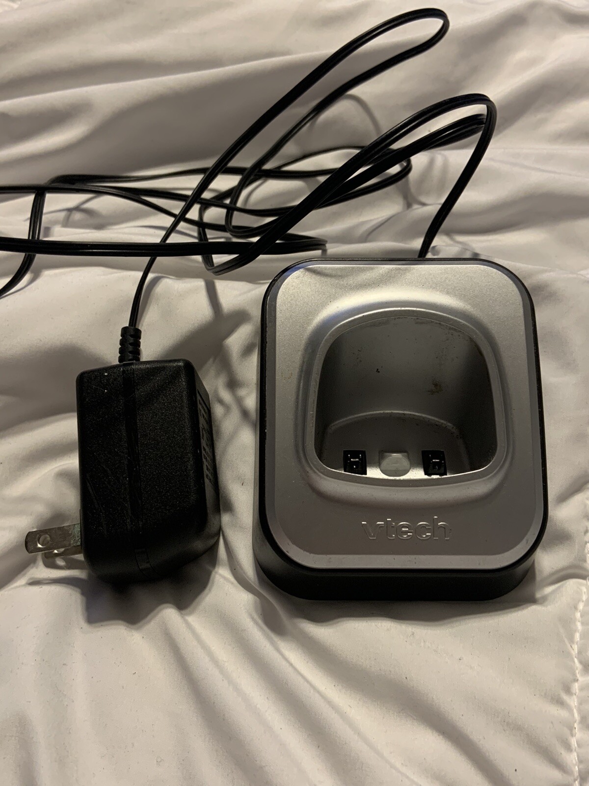 VTech CS6209 CS6229 DECT 6.0 Silver Cordless Phone Handset Charger ...