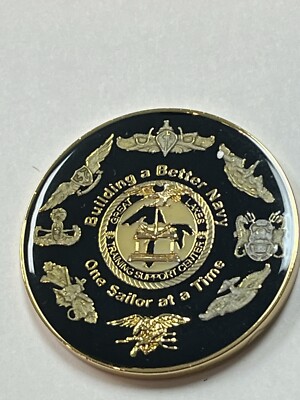 CPO UNITED STATES NAVY CHIEF MESS BUILDING A BETTER NAVY CHALLENGE COIN ...