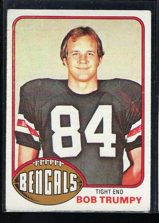 1976 Topps Football #215 - Bob Trumpy - Cincinnati Bengals | eBay