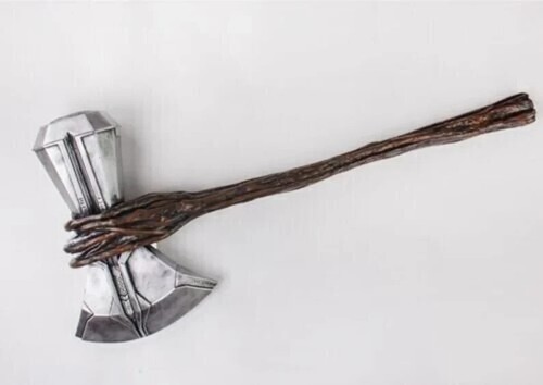 Thor Storm breaker Axe 1:1 Metal Prop Weapon Hammer / Avengers Infinity ...