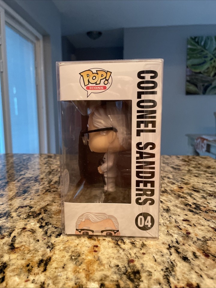 Funko POP! - COLONEL SANDERS (w/Cane) #04, Funko Shop Exclusive w/soft ...