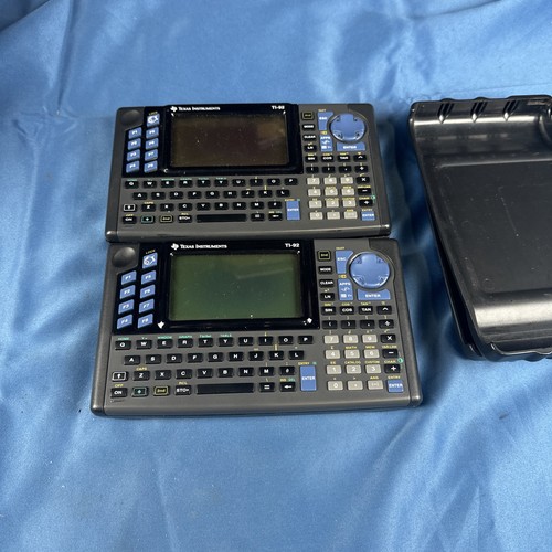 Lot Of 2 Texas Instruments TI-92 Untested Need Battery Graphing ...