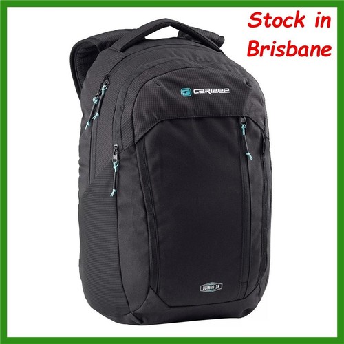 Caribee OBINGO 28L Backpack BLACK School Travel Daypack Bag w/Laptop ...