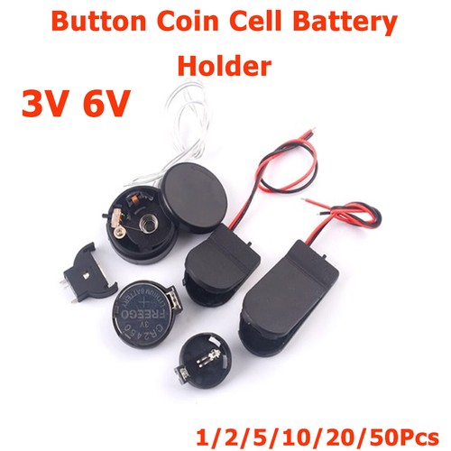 CR1220 CR2016 CR2032 CR2430 CR2450 Button Coin Cell Battery Holder PCB ...