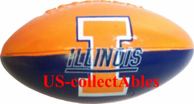 NCAA ILLINOIS Fighting Illini Football Keychain Souvenir Sports ...