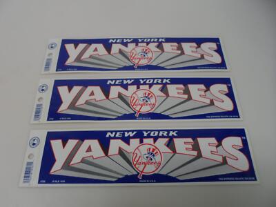 3 Vintage Tag Express MLB New York Yankees Stickers - All Same Style | eBay