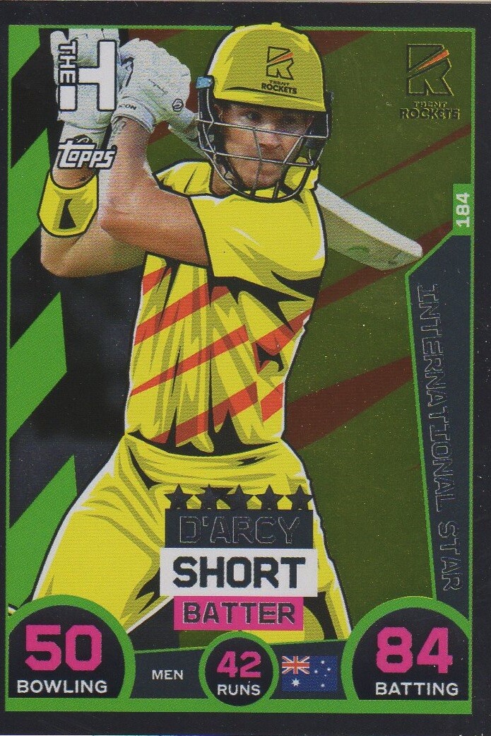 Topps CRICKET ATTAX - THE HUNDRED - 100 Club, England Stars & Match ...