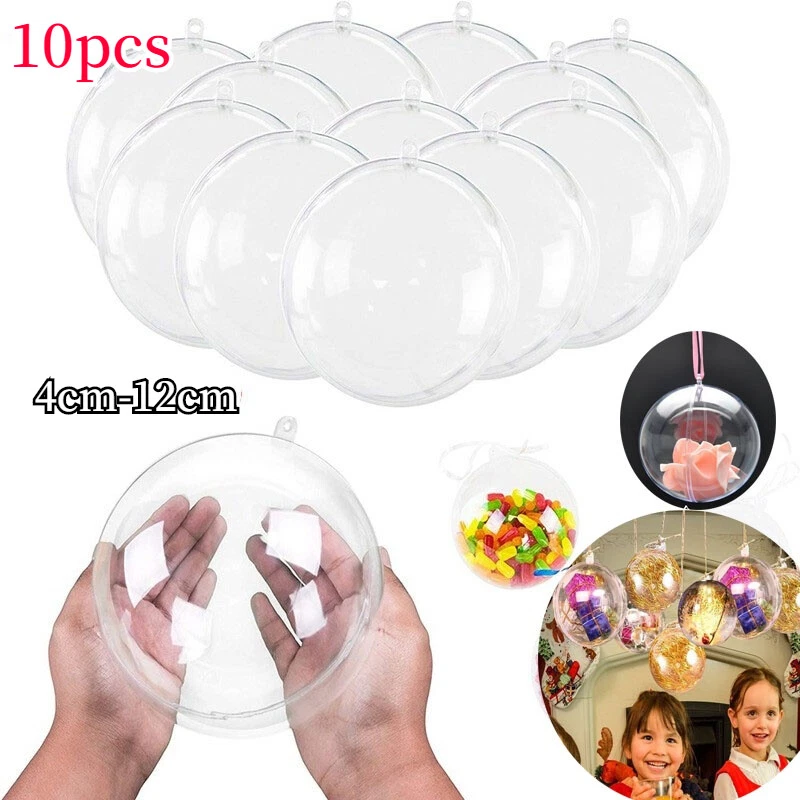 Large Clear Plastic Spheres