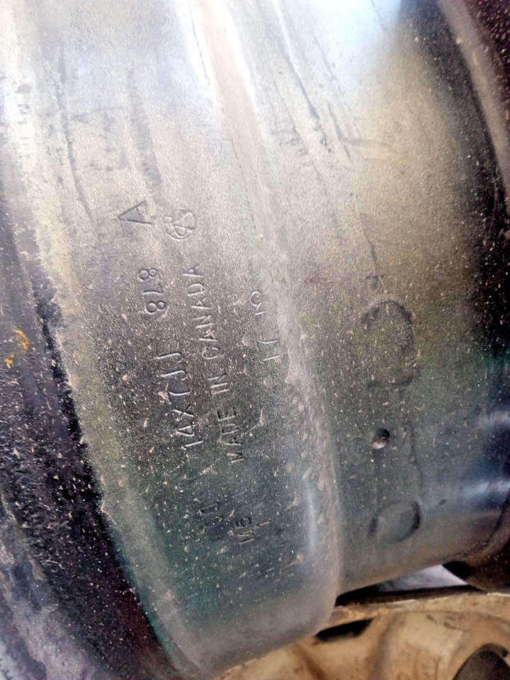 1970-72 Cutlass 442 SSII 14x7 Rally Wheels Rims Bolt On Cap With Trim ...