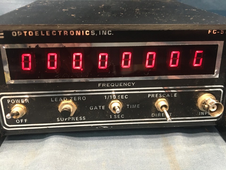 **READ** Optoelectronic Inc FC-50C Radio Frequency Counter | eBay