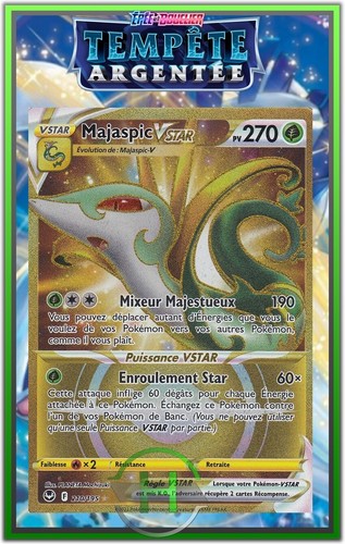 Majaspic Vstar - EB12:Silver Storm - 210/195 - New French Pokemon Card ...