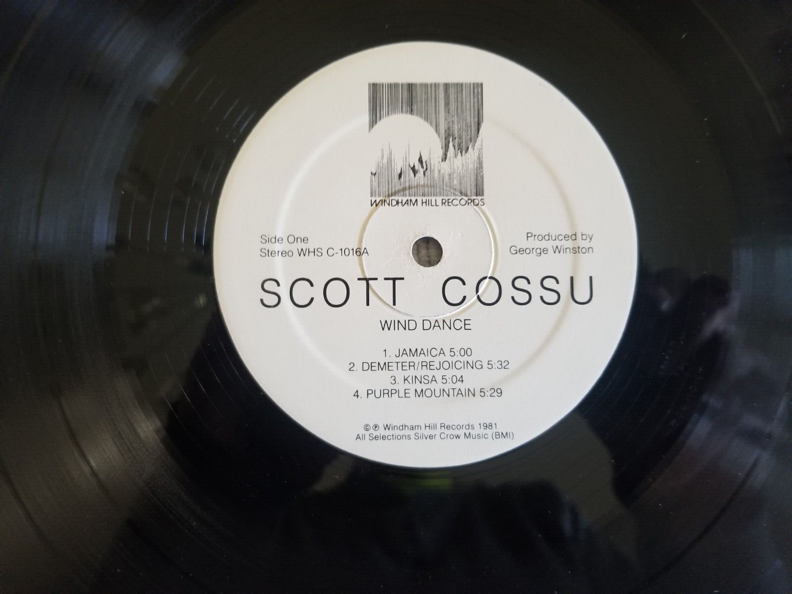 Scott Cossu ‎– Wind Dance–Windham Hill Records ‎– WHS C-1016 LP 1981 ...