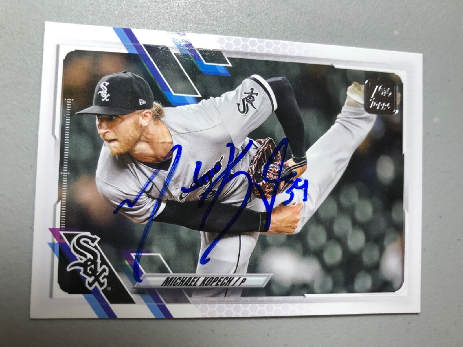 2021 Michael Kopech Topps Chicago White Sox Autographed #US198 | eBay