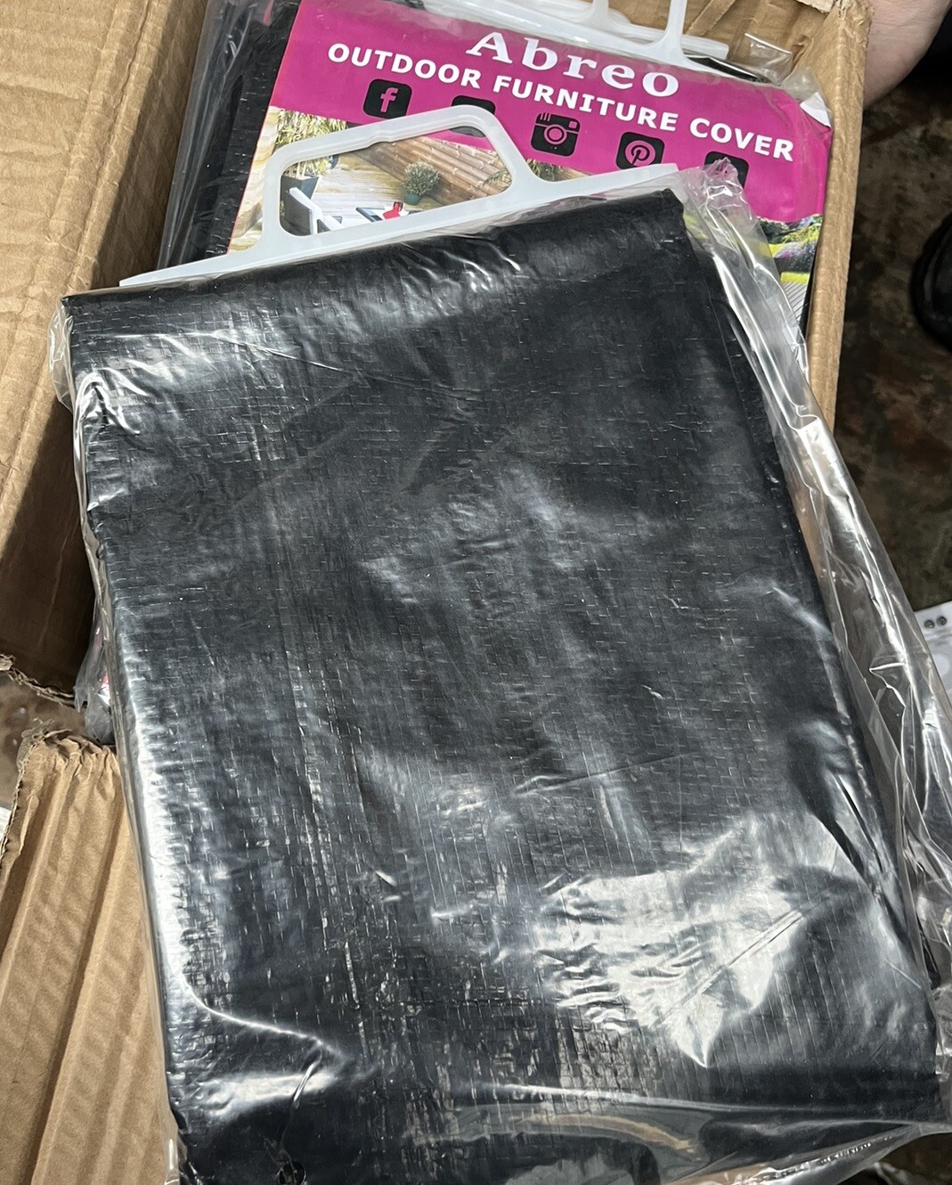 Heavy Duty Outdoor Waterproof Rattan Cover Garden Furniture Cube Cover ...