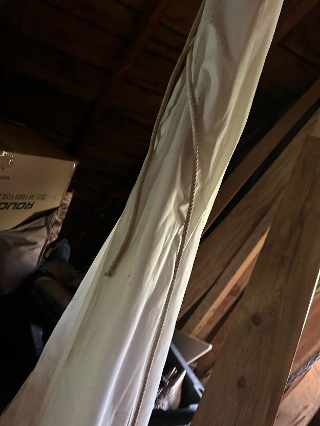 Grumman Lateen Sailing Canoe Rig and Rare Aluminum Sponsons | eBay