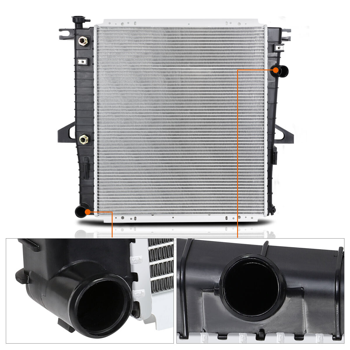 Aluminum Core OE Radiator for 98-11 Ford Ranger/Explorer Sport Trac AT ...