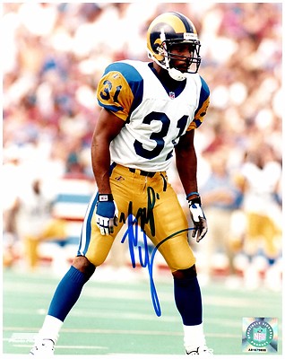 St. Louis Rams AMP LEE Signed Autographed 8x10 "Greatest Show on Turf ...
