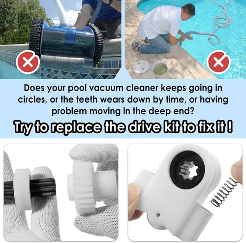 360290,360289 Left Right Drive Kit for Pentair Rebel-Kreepy Krauly Pool ...