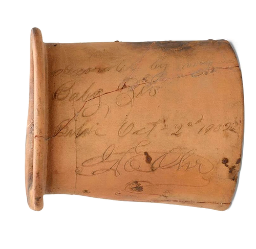 GEORGE OHR BISQUE EARTHWARE SIGNED G E OHR OCT 2, 1902, BILOXI | eBay