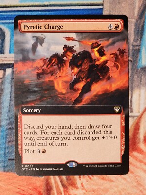 Pyretic Charge Extended Commander: Outlaws of Thunder Junction Magic ...